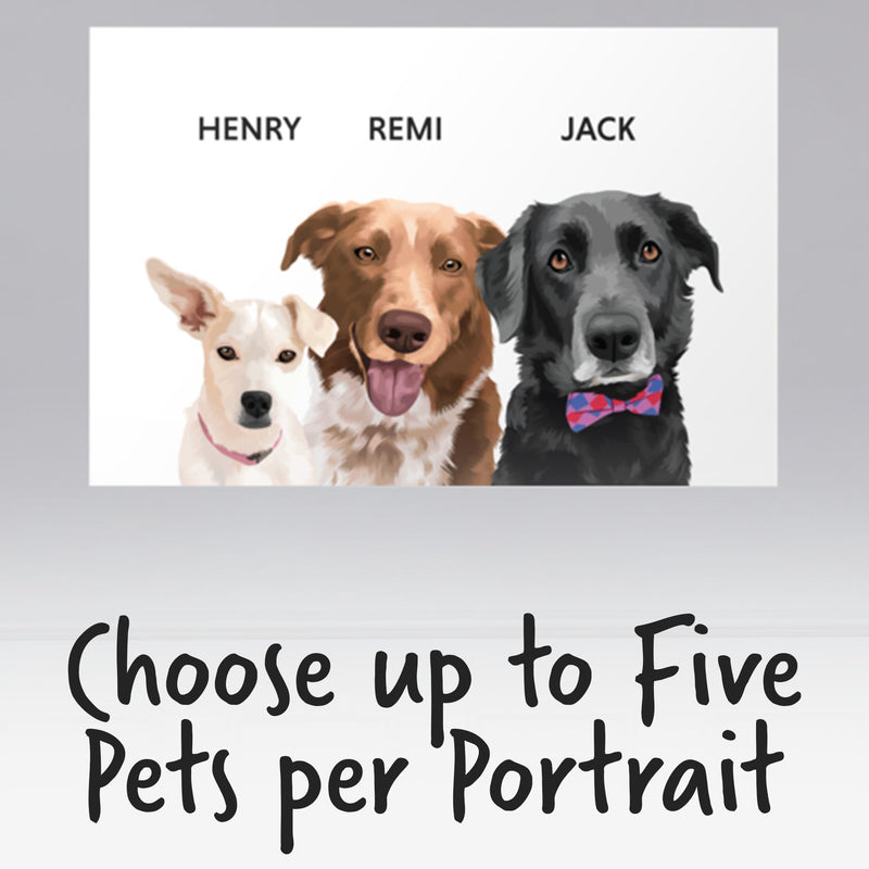 Custom Pet Poster (No Frame) - Print Our Pet
